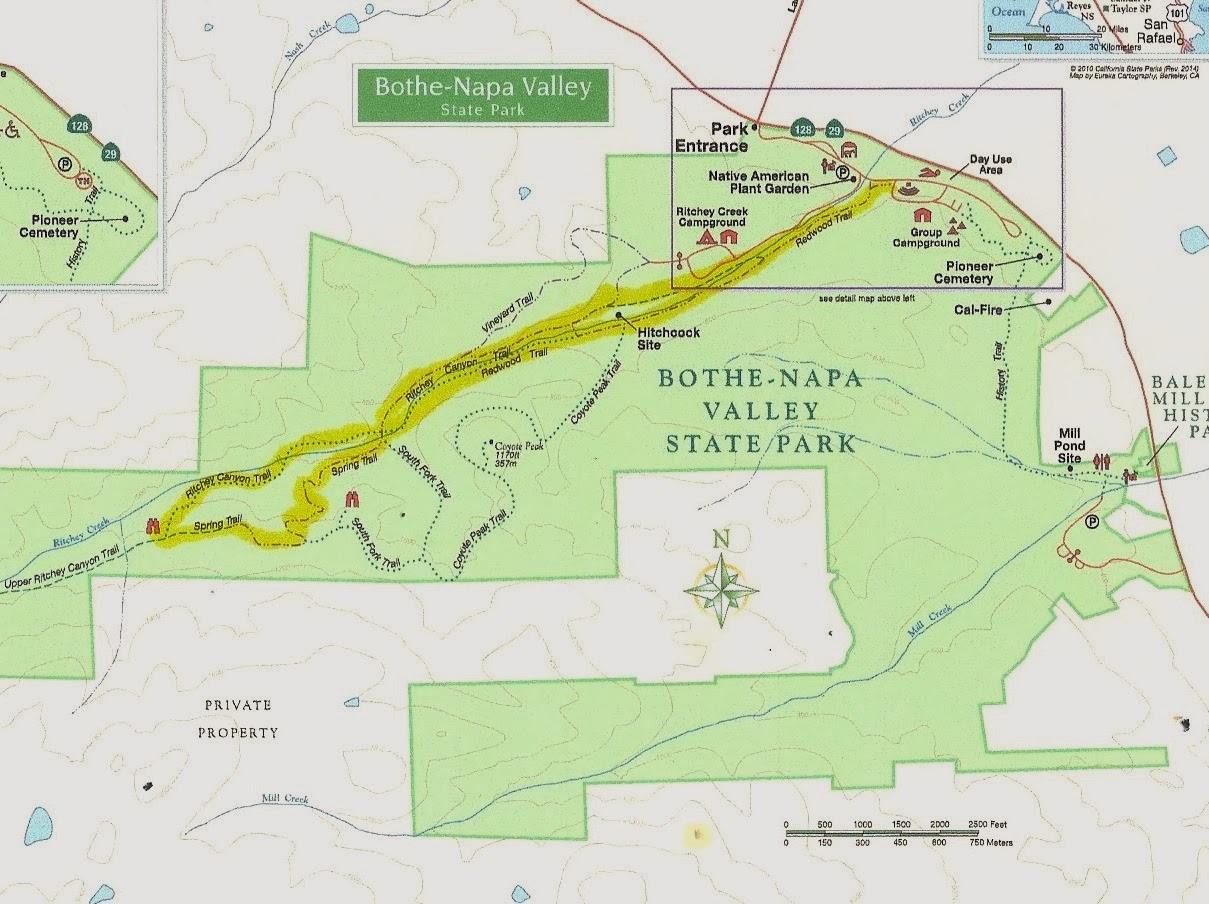 Mamma Quail Hiking California : An Impromptu Hike at Bothe-Napa Valley ...