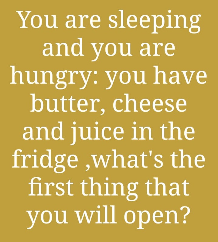 You Are Sleeping and You Are Hungry - with Answer for Puzzle - Forward ...