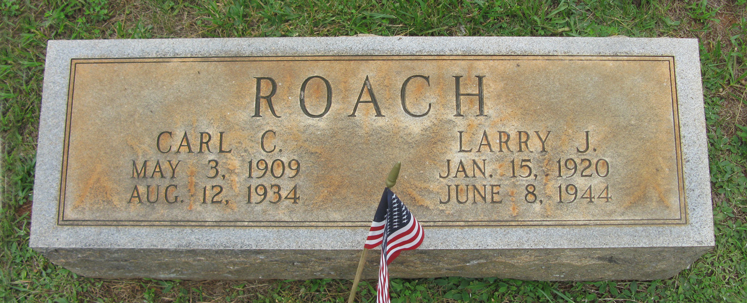 116th Infantry Regiment Roll of Honor: PFC Larry Jay Roach