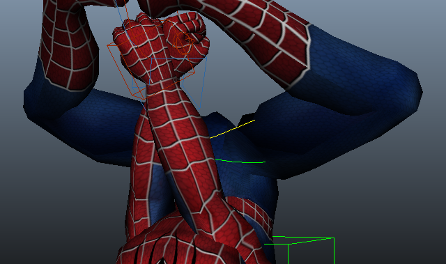 3D Visualization and Animation: Spiderman