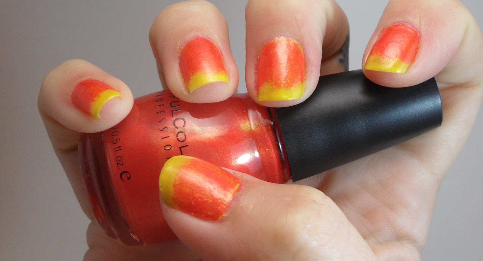 Model City Nails: Sunset Nails by Siobhann