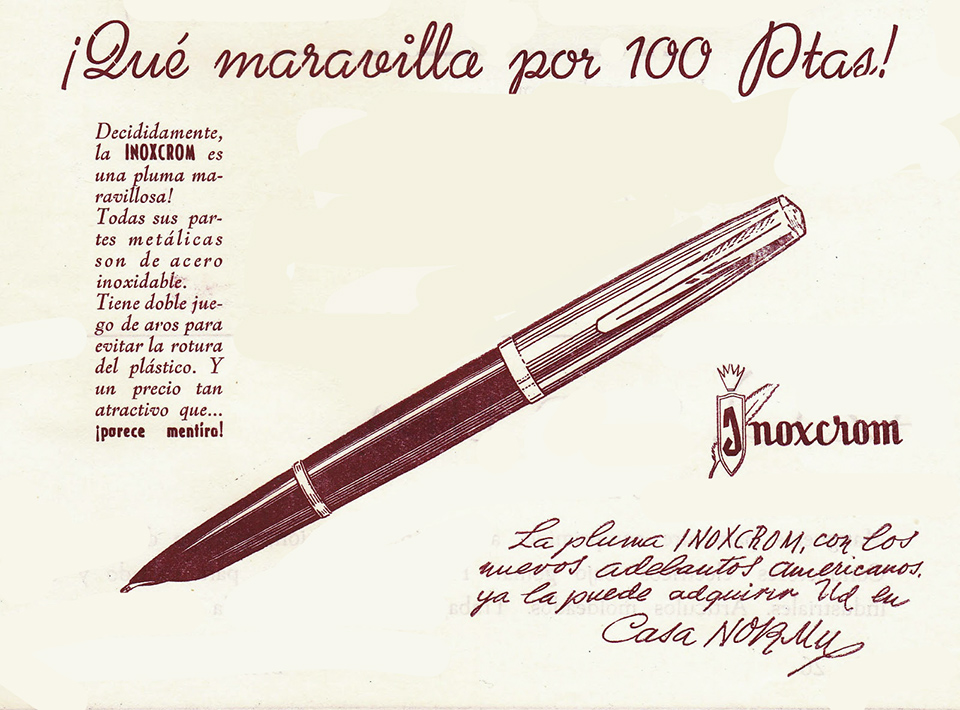 Amics de L´estilogràfica: INOXCROM