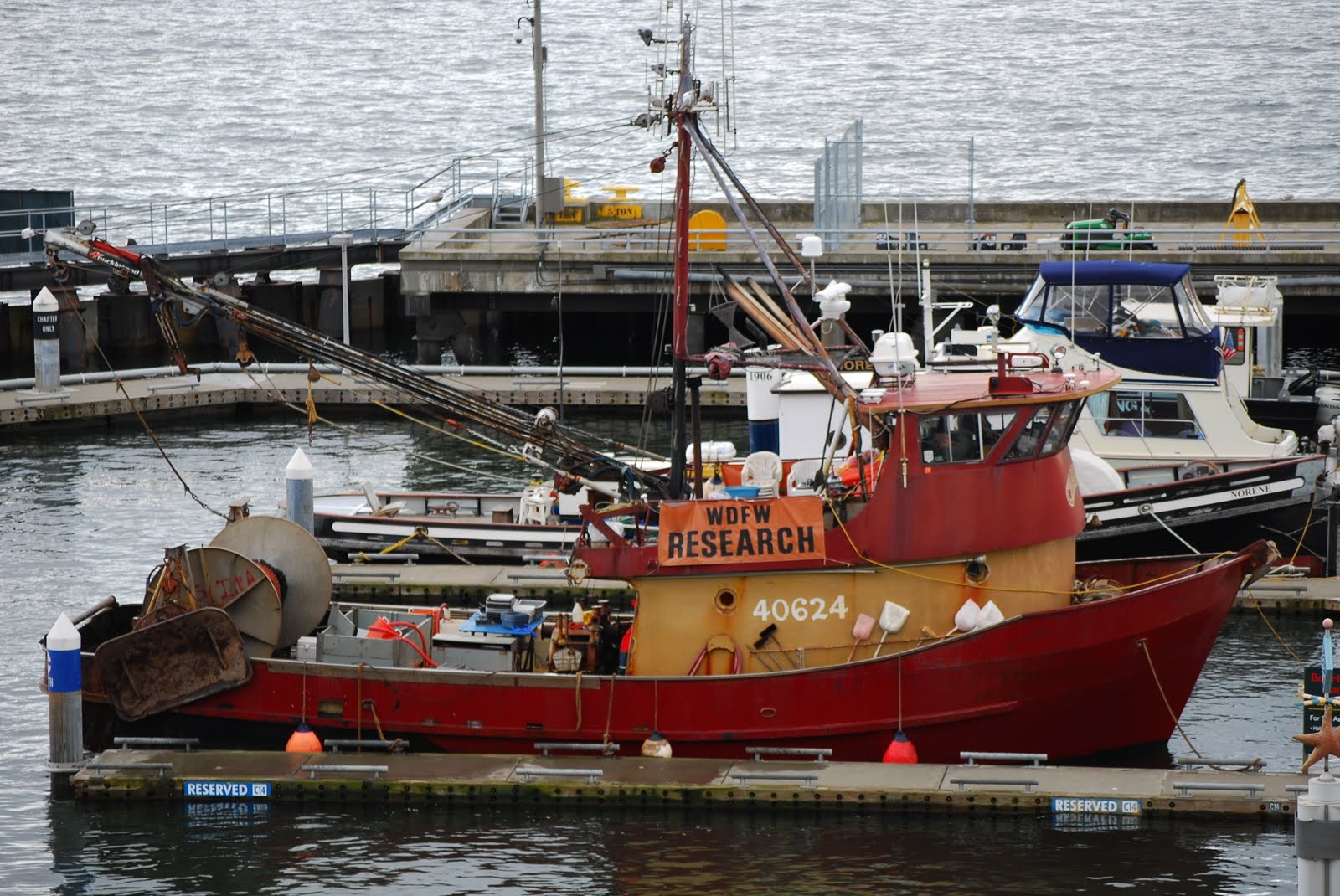 Channel 14, Seattle Traffic: F/V Chasina