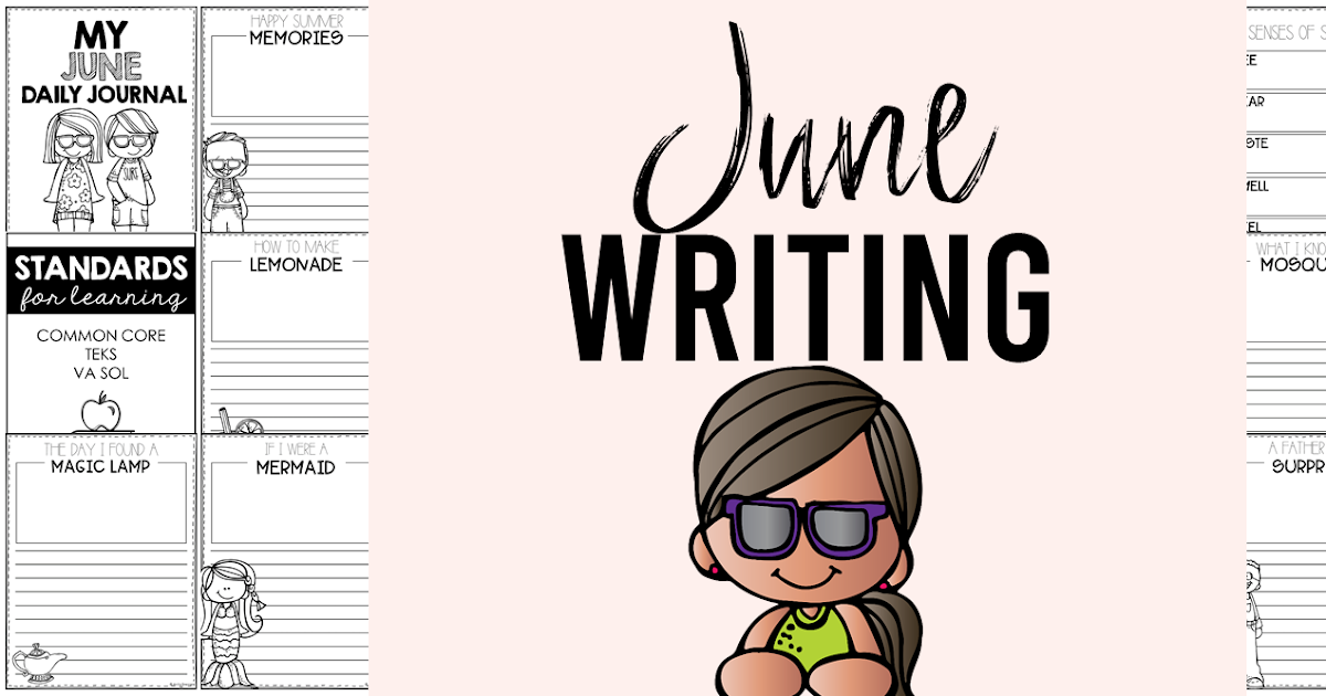 No Prep Daily Writing Prompts for June | Mrs. Bremer's Class