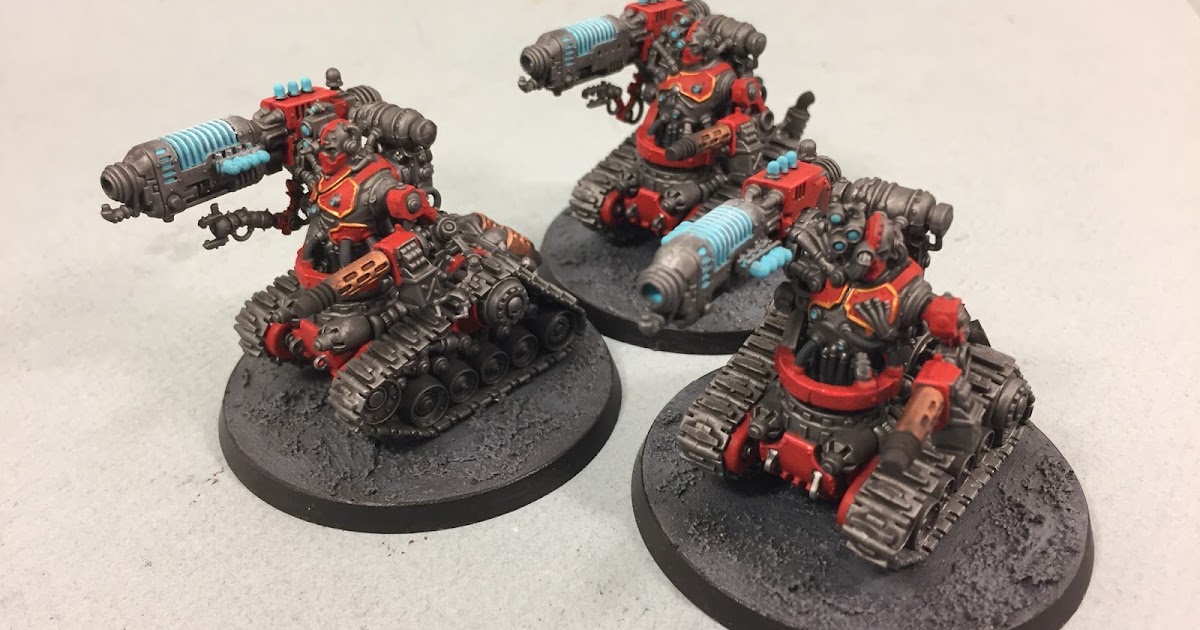 Itty Bitty Soldiers: 40k: Kataphron Destroyers