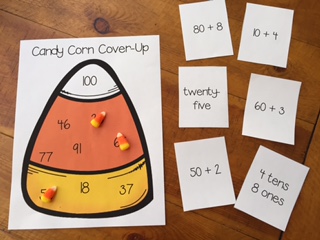 Candy Corn Place Value · Inspired Elementary