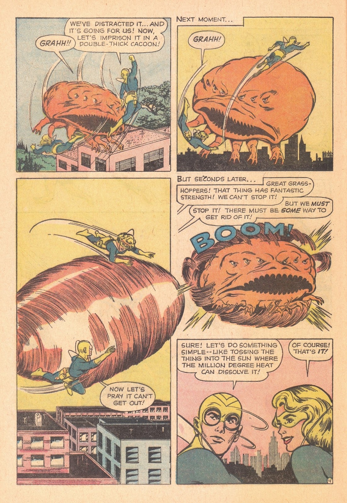 Four-Color Shadows: The Fly and Fly Girl-John Rosenberger-1963