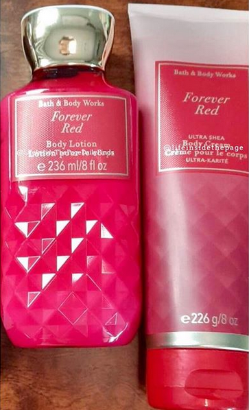 Life Inside the Page: Bath & Body Works | NEW! Forever Red Signature ...