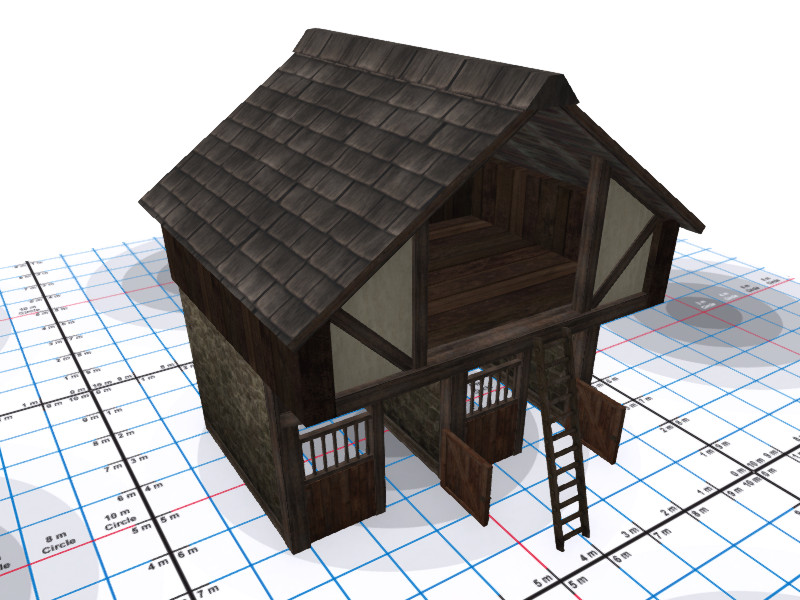 Medieval small stable | SL遊牧民