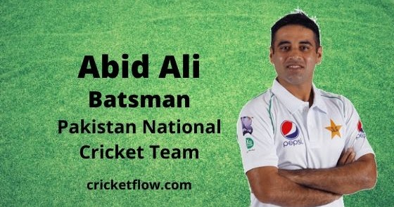Abid Ali Biography, Facts, Career, Records and Life Story