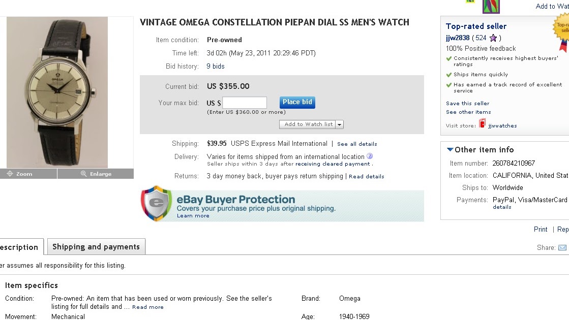 Omega Constellation Collectors: Fake Omega Constellations Surface Again