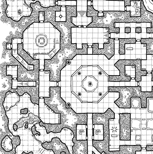 Beyond Fomalhaut: [BLOG] The Anatomy of a Dungeon Map