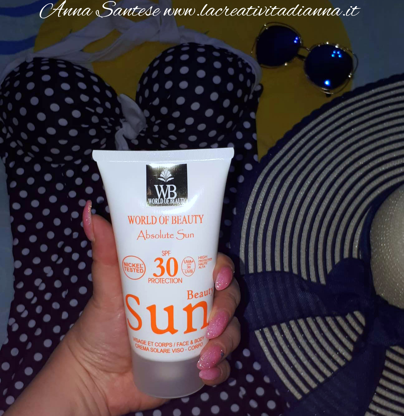 La Creatività di Anna!!!: Crema Solare ABSOLUTE SUN SPF 30 di World of ...