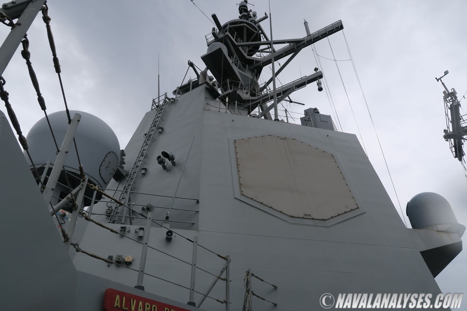 Naval Analyses: PHOTO GALLERY #23: Álvaro de Bazán, frigate of the ...