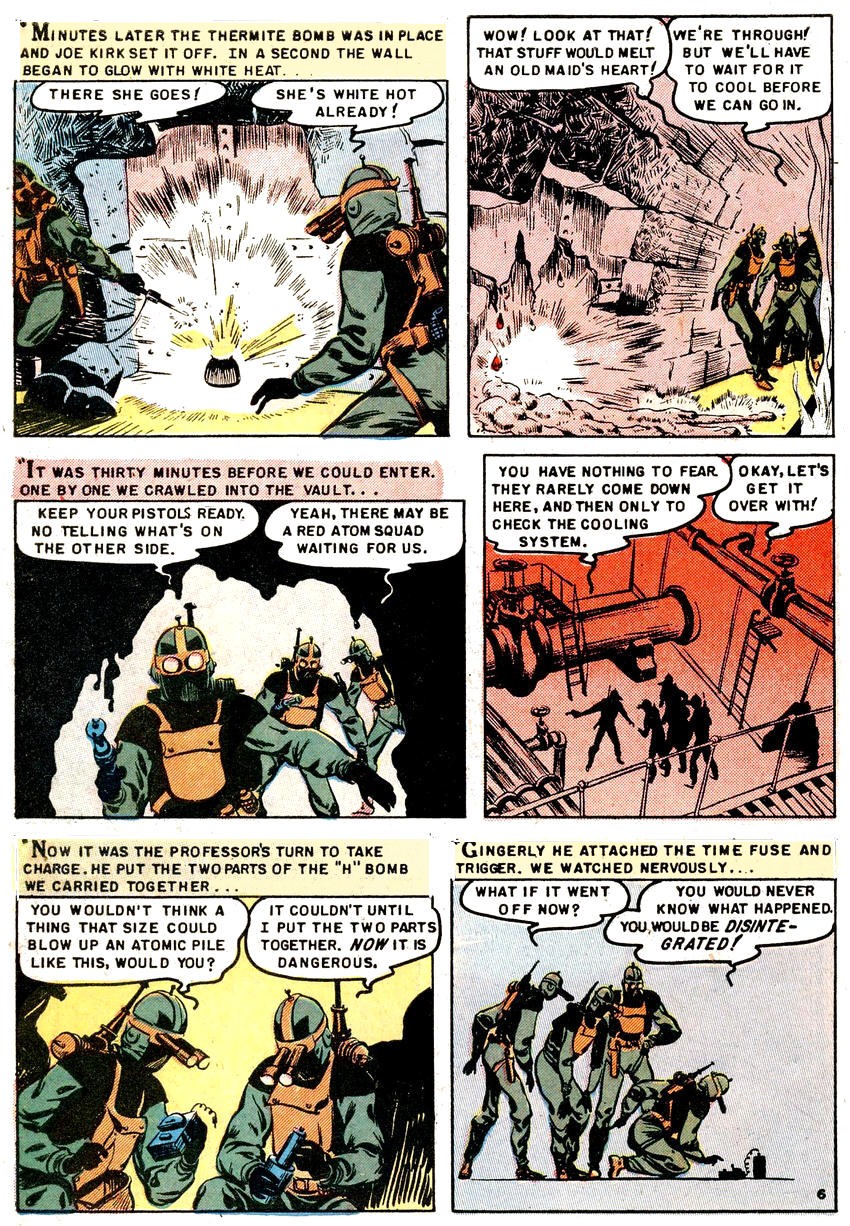 Pappy's Golden Age Comics Blogzine: Number 1387: Atomic attack, 1972!