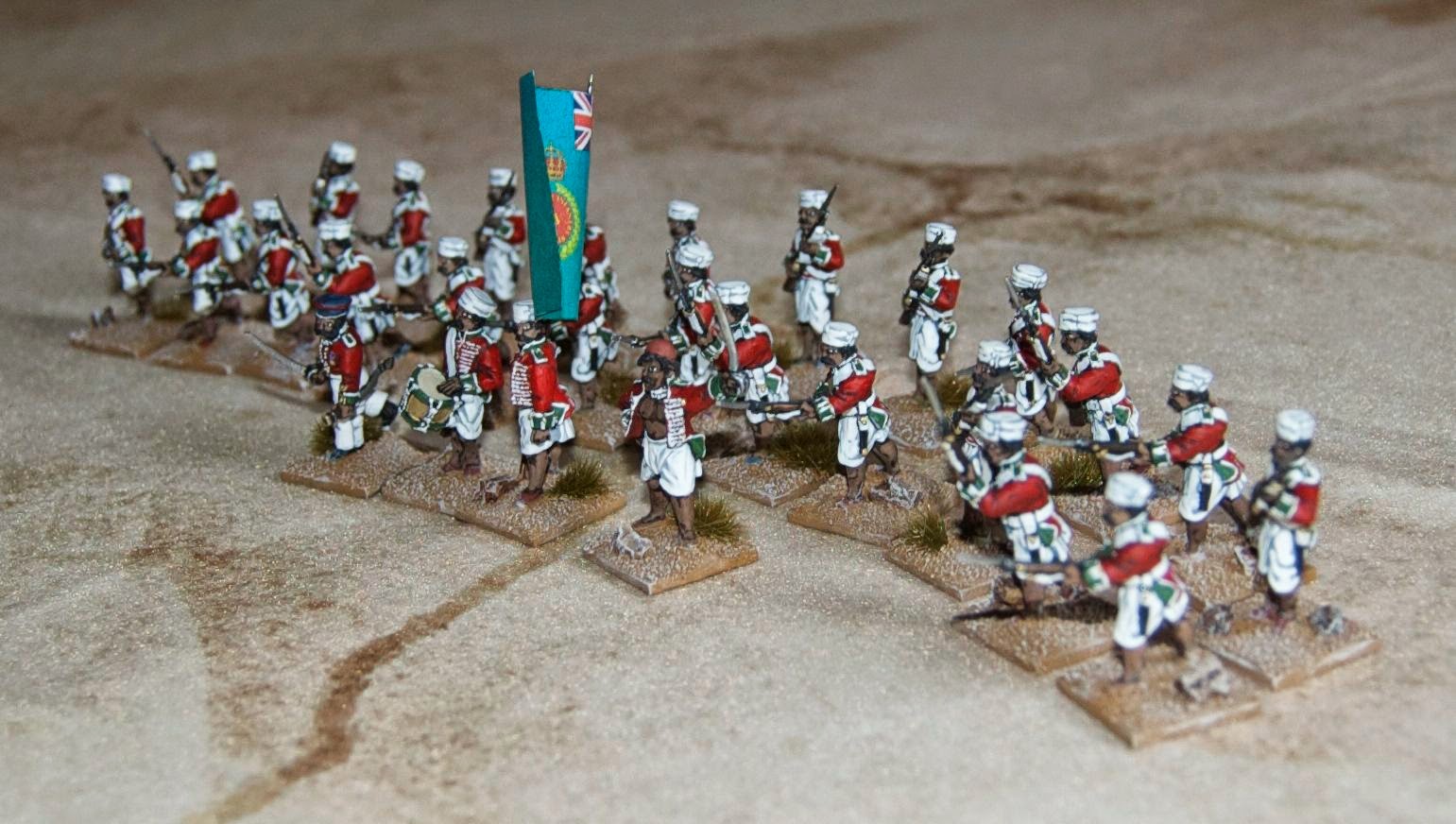 The Wargame Shed: The Mutiny: 15th Bengal Native Infantry