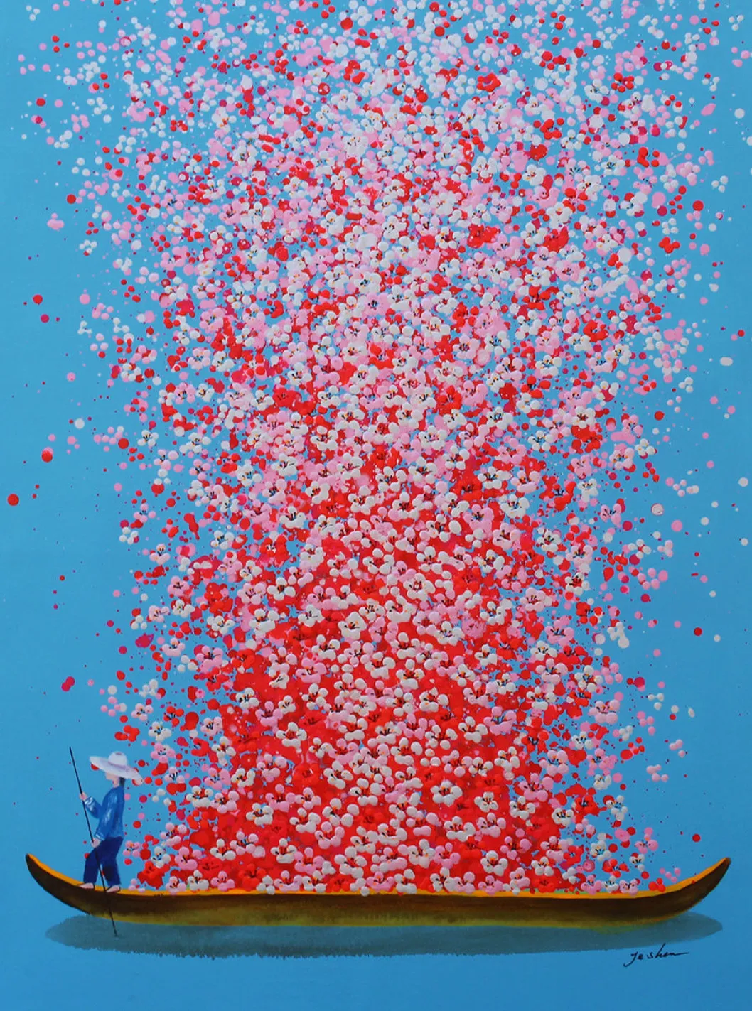 Je Shen, 1973 | Romantic Impressionist painter | Tutt'Art@