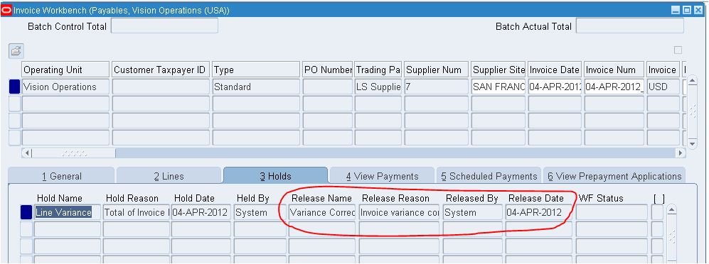 Oracle ERP: R12 - Oracle Payables Part - 1
