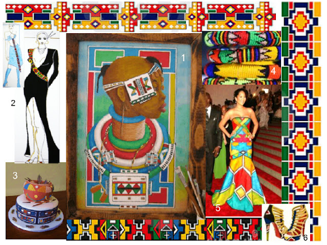 Invitation Diva: Ndebele Inspired Brides