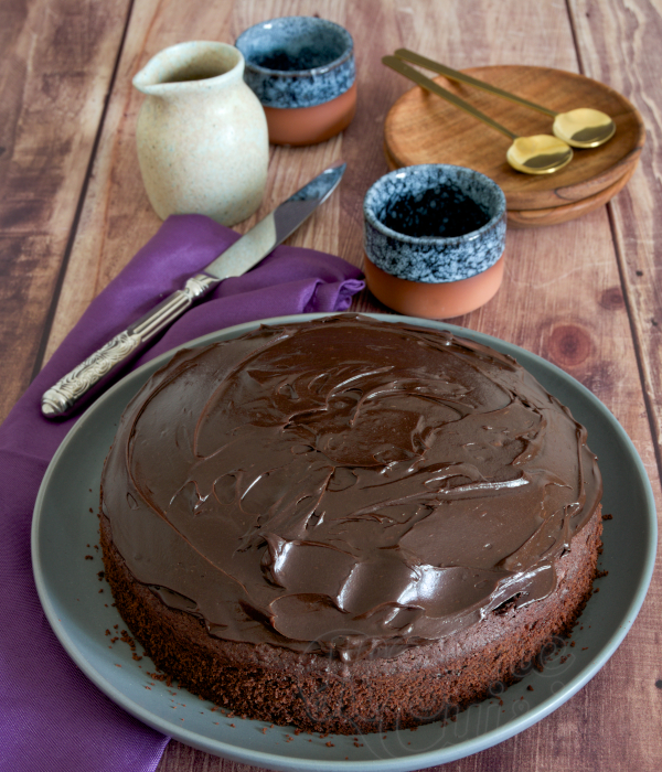 Le gâteau au chocolat