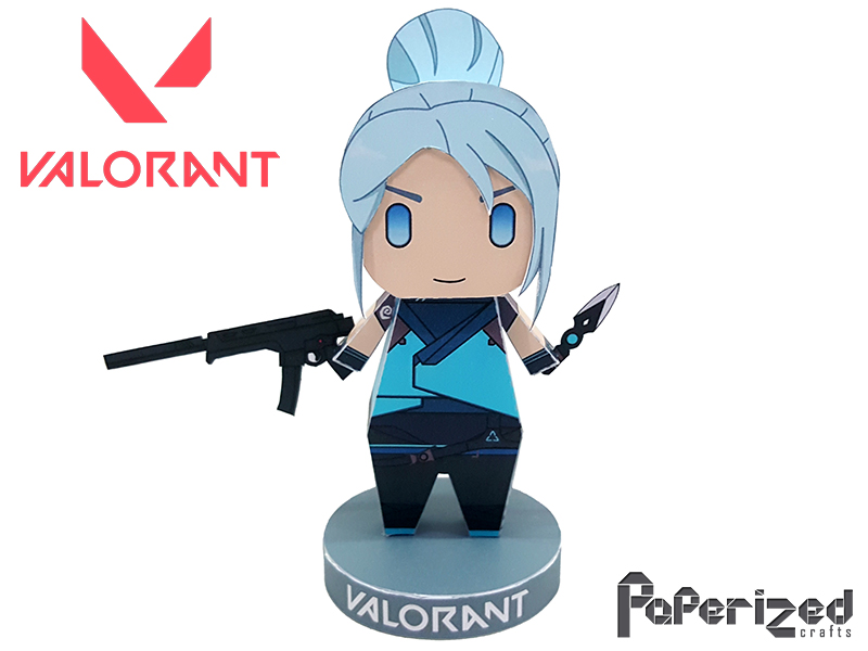 Valorant: Jett Paperized | Paperized Crafts