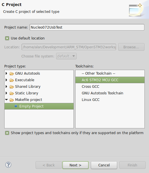 Embedded System Notes Creating System Workbench For Stm32 Projects Using Stm32cubemx