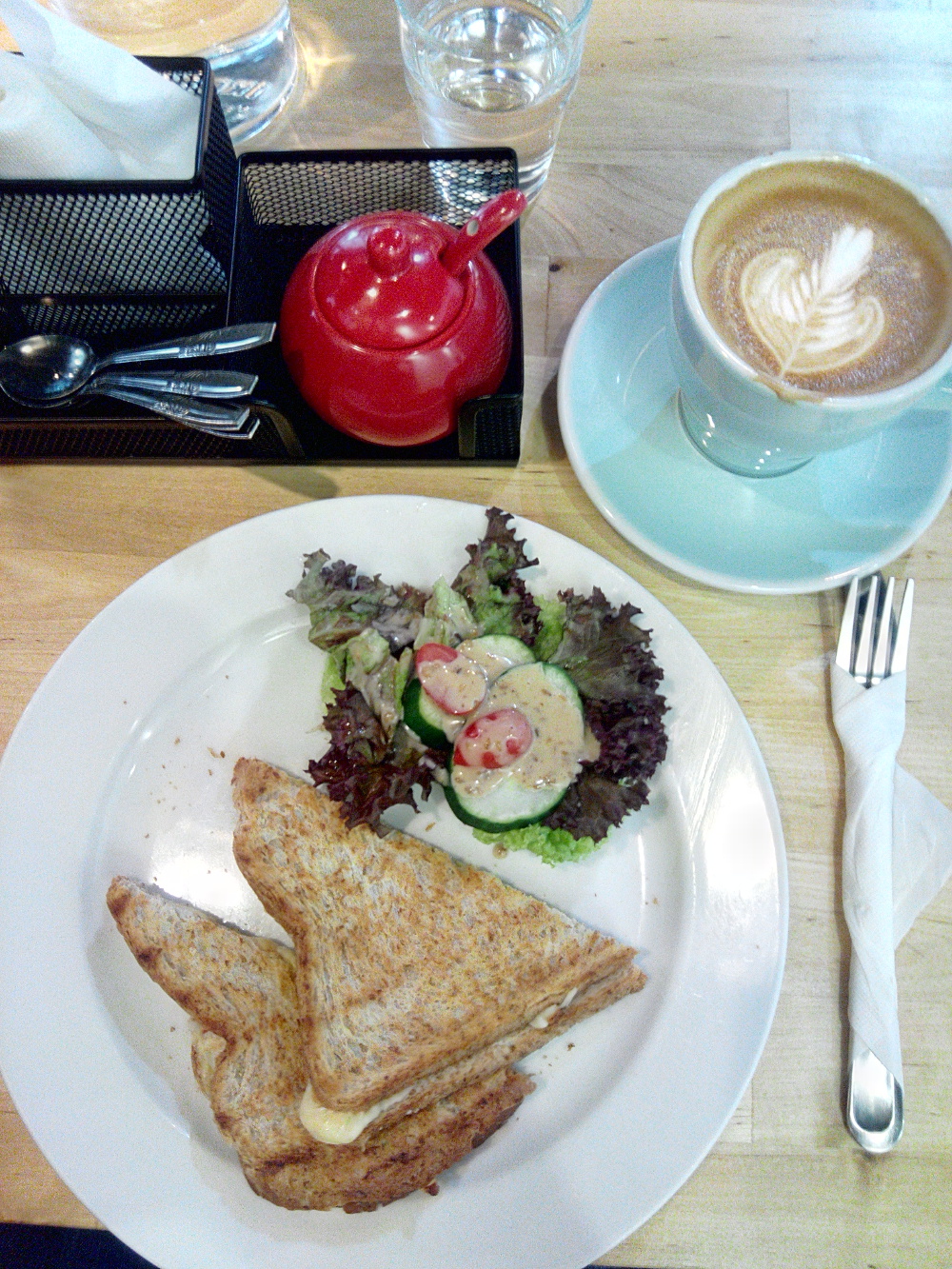 Grab Cafe, Menara UOA, Bangsar, Kuala Lumpur (KL) ~ A-Lone Diner