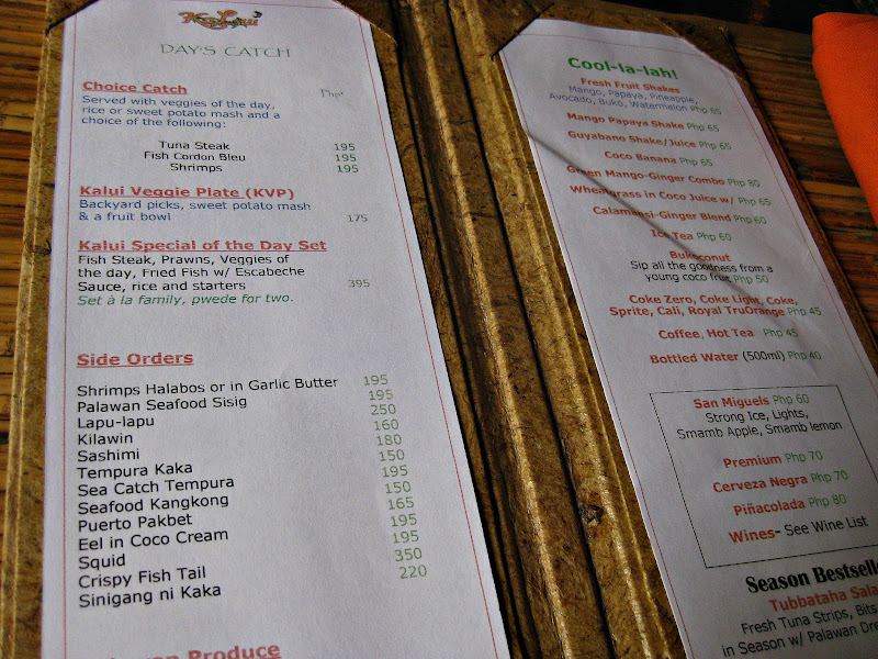 Cook this Recipe: Inside Palawan's Famous KaLui Restaurant: Dining in ...