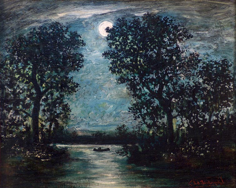 Ralph Albert Blakelock-great romantic painter of 19th century,Ralph ...
