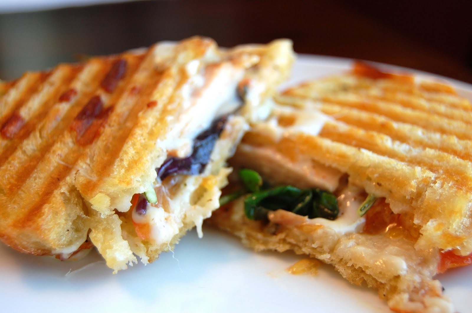 PromiseMe2....and A Lot About Food!: Chicken-Tomato-Basil Panini's