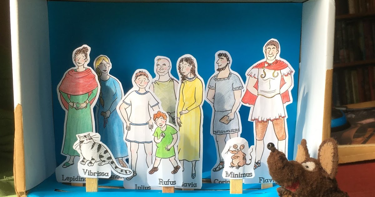 Minimus: Minimus Family Stick Puppets