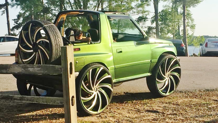 Ace-1: First in the World Geo Tracker on 30" Azara Wheels