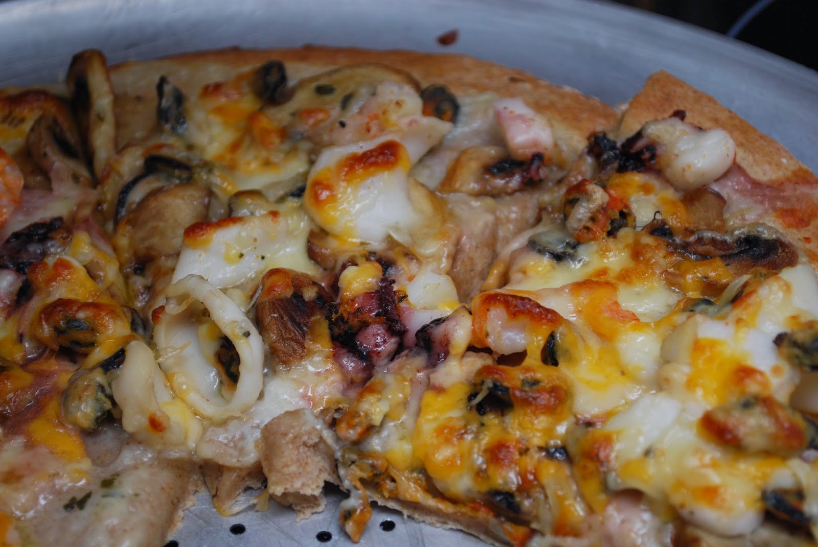 Fil et fouet: Pizza aux fruits de mer