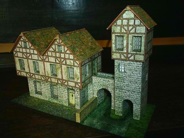 European Tower Bridge Papercraft | Papercraft Paradise | PaperCrafts ...