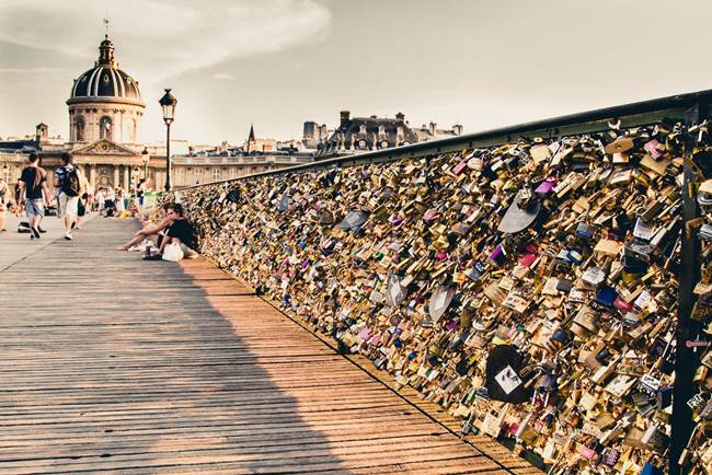 Love Locks Aka Padlocks Bridge Paris | France | Desert illusion