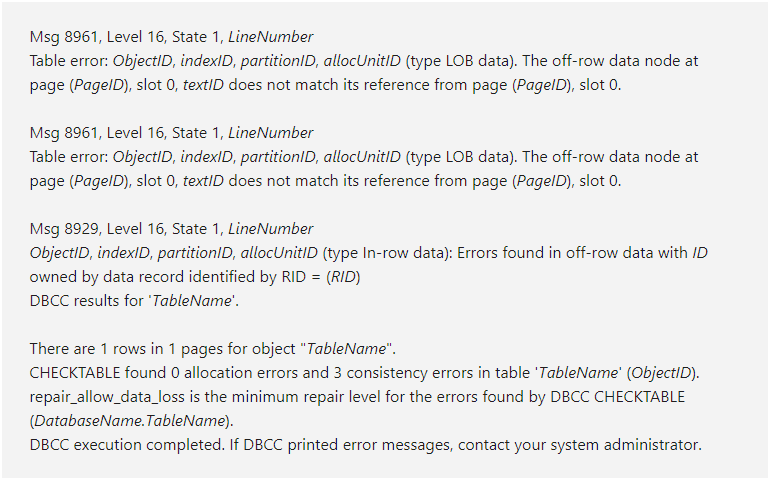 How to Fix SQL Database Error 8961? – SQLServerCentral How to Fix SQL Database Error 8961? – SQLServerCentral