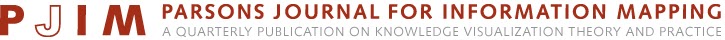 *: PJIM PARSONS JOURNAL FOR INFORMATION MAPPING