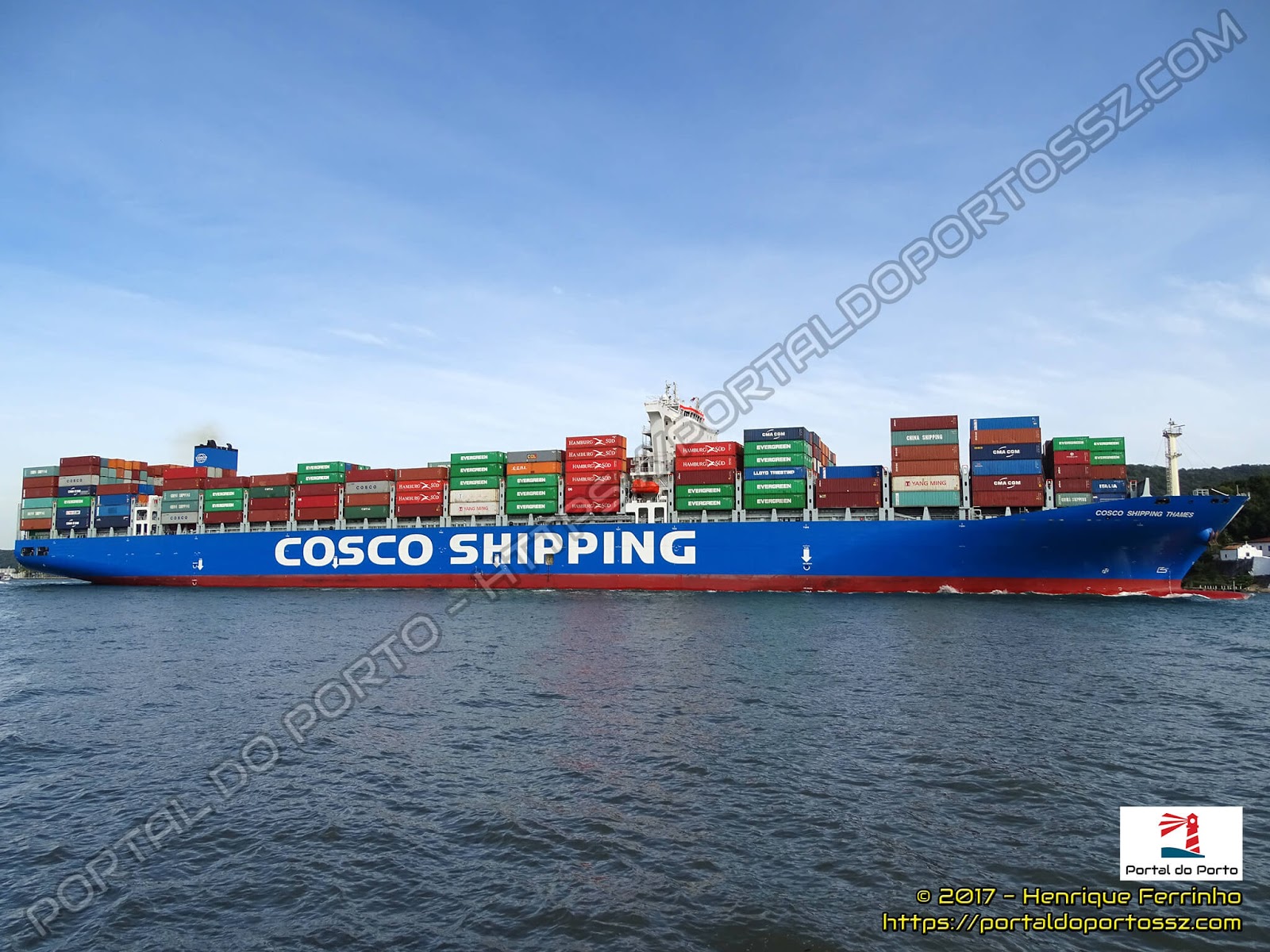 COSCO Shipping Thames - Portal do Porto