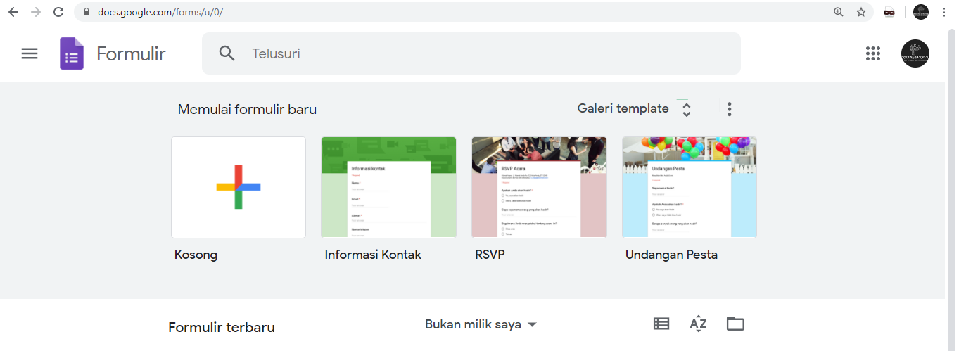 MENGENAL BAGIAN-BAGIAN GOOGLE FORMULIR