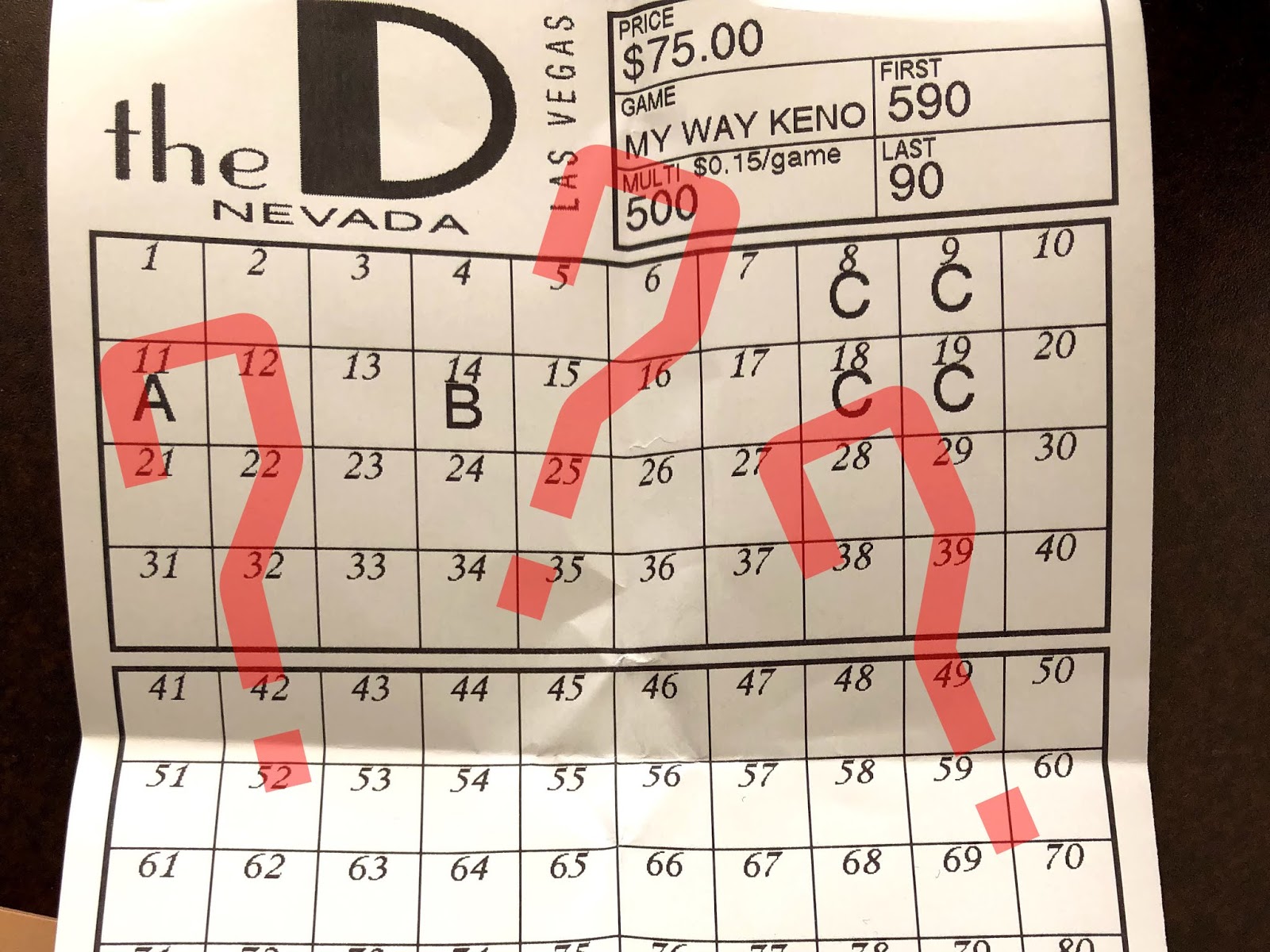 Royal Flusher Vegas: It's Not Over Until Keno Says It Is