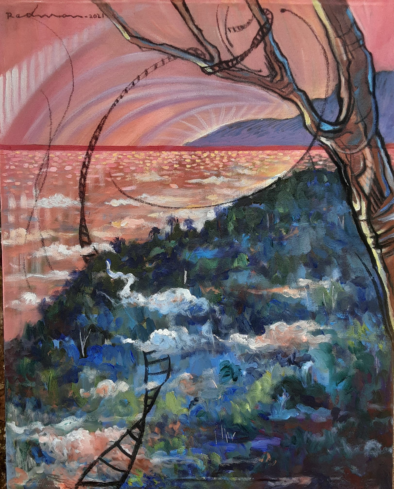 Carlos Redman Rosario Pintor Dominicano