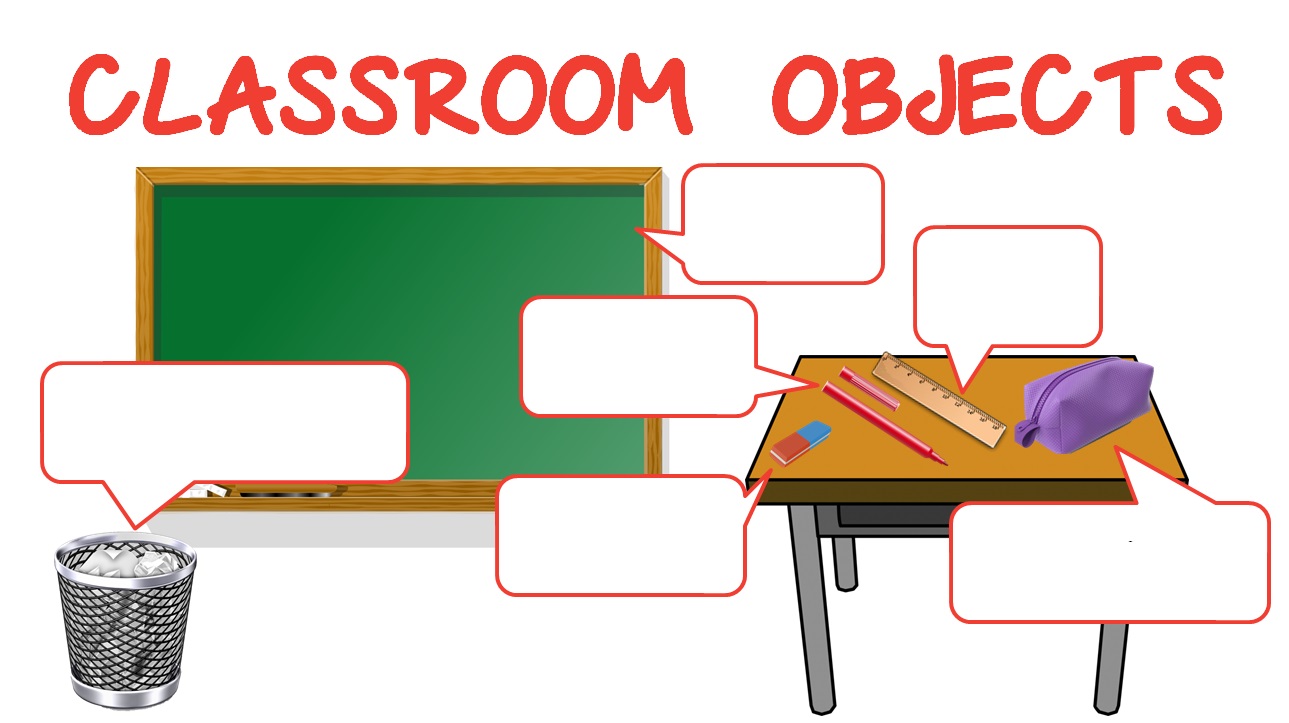 Enjoy Teaching English: Classroom Objects Printables