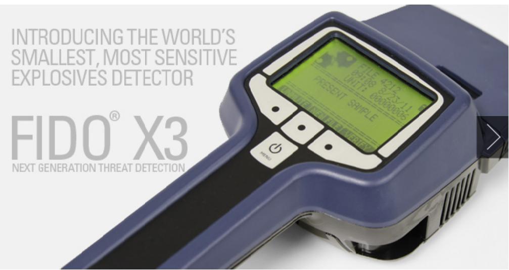 Fido X3 Explosives Detector (Rastreamento de Explosivos). - Consultor ...