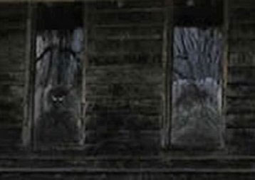Shadow Ghost In Window | Creepy Ghost In Window | Window Ghost | Black ...