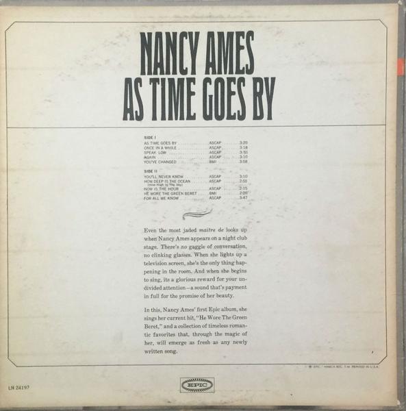 ENTRE MUSICA: NANCY AMES - As Time Goes By (1966)