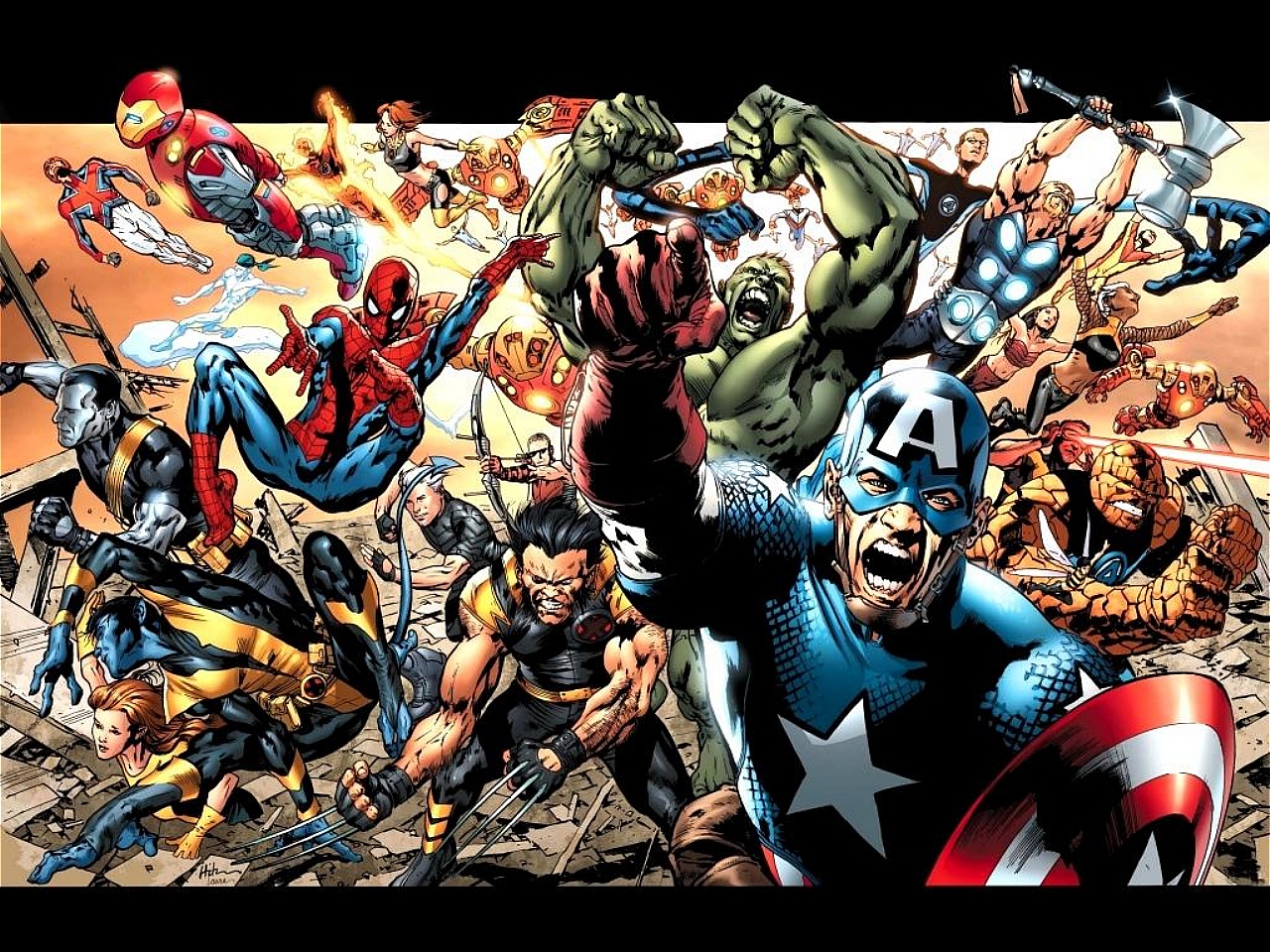Complete Marvel Avengers Comics Collection (001-100) Download Links ...