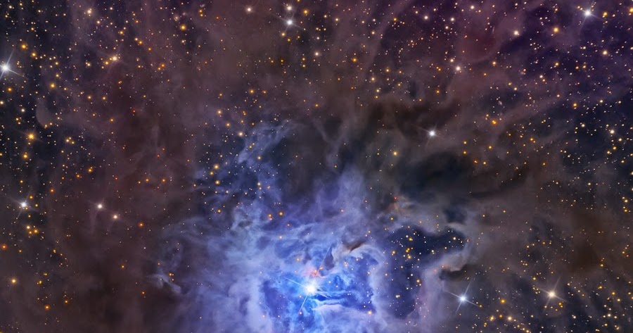 Uzay-Bilim: NGC 7023 (Iris Nebulası - Süsen Çiçeği Bulutsusu)