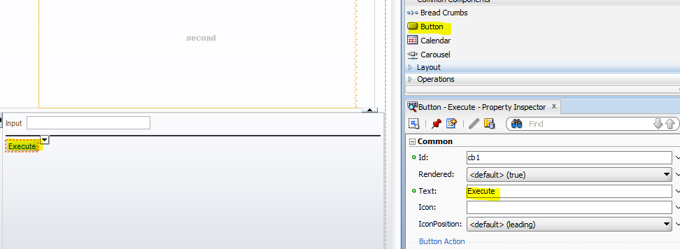 Learning SOA: Binding variable in ADF-Hello World