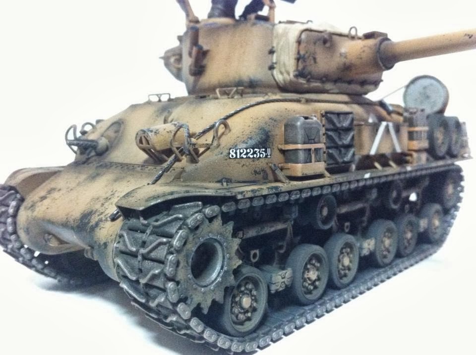 Kitter's Scale Models: Tamiya 1/35 M51 Israel Super Sherman