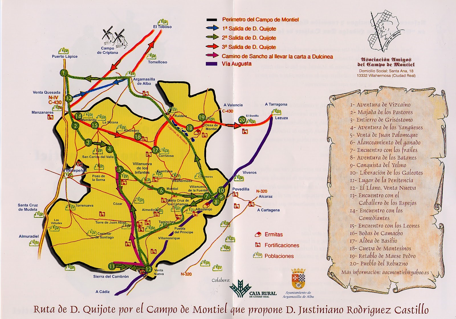 BELAFELTRO: CUÉNTAME UN CUENTO: RUTA DE DON QUIJOTE DE LA MANCHA